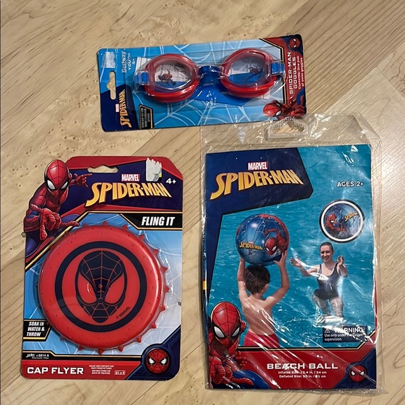 Marvel | Swim | New Marvel Spiderman Pool Fun Bundle Beachball Swim ...